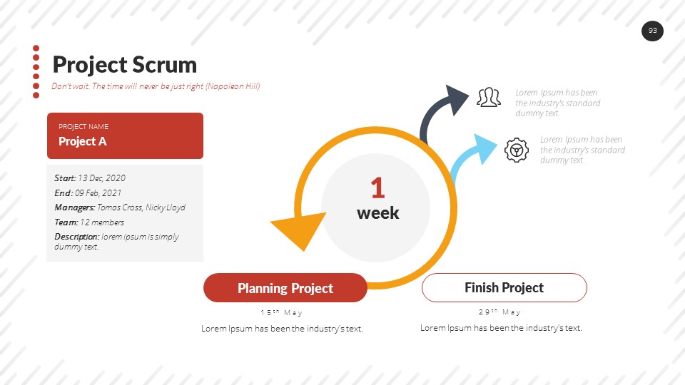 Run Project PowerPoint Presentation Template by SanaNik | GraphicRiver