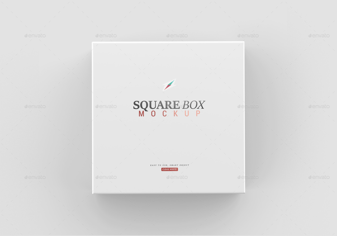 Square Box Mockup, Graphics | GraphicRiver