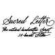 Sacred Letter, Fonts | GraphicRiver