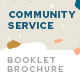 Community Service Information Booklet, Print Templates | GraphicRiver