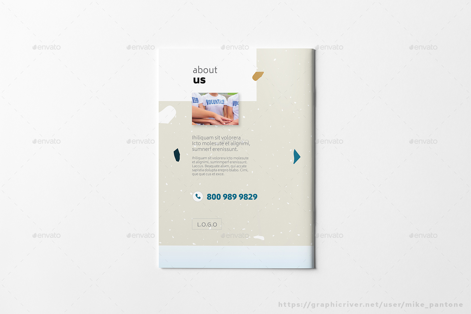 Community Service Information Booklet, Print Templates | GraphicRiver