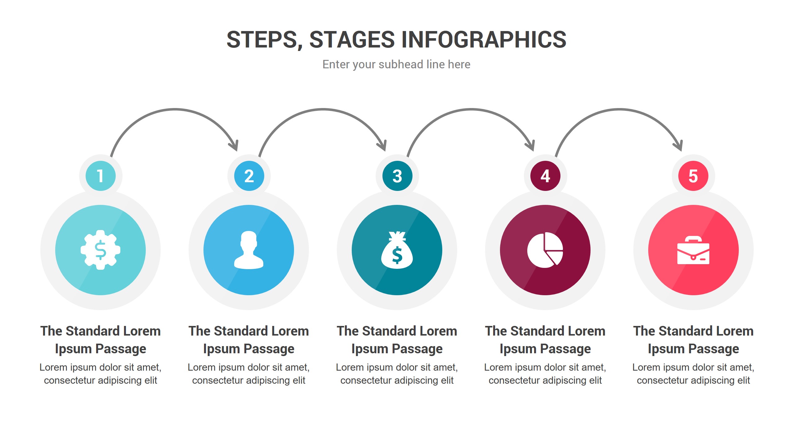 Stages Infographics PowerPoint Template diagrams, Presentation Templates