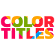 Color Titles, After Effects Project Files | VideoHive