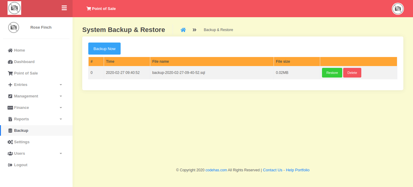 Small Business Point Of Sale - Next POS by Rose-Finch | CodeCanyon