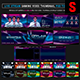 Galactic Live Stream Gaming Video Thumbnail / Overlay Photoshop ...