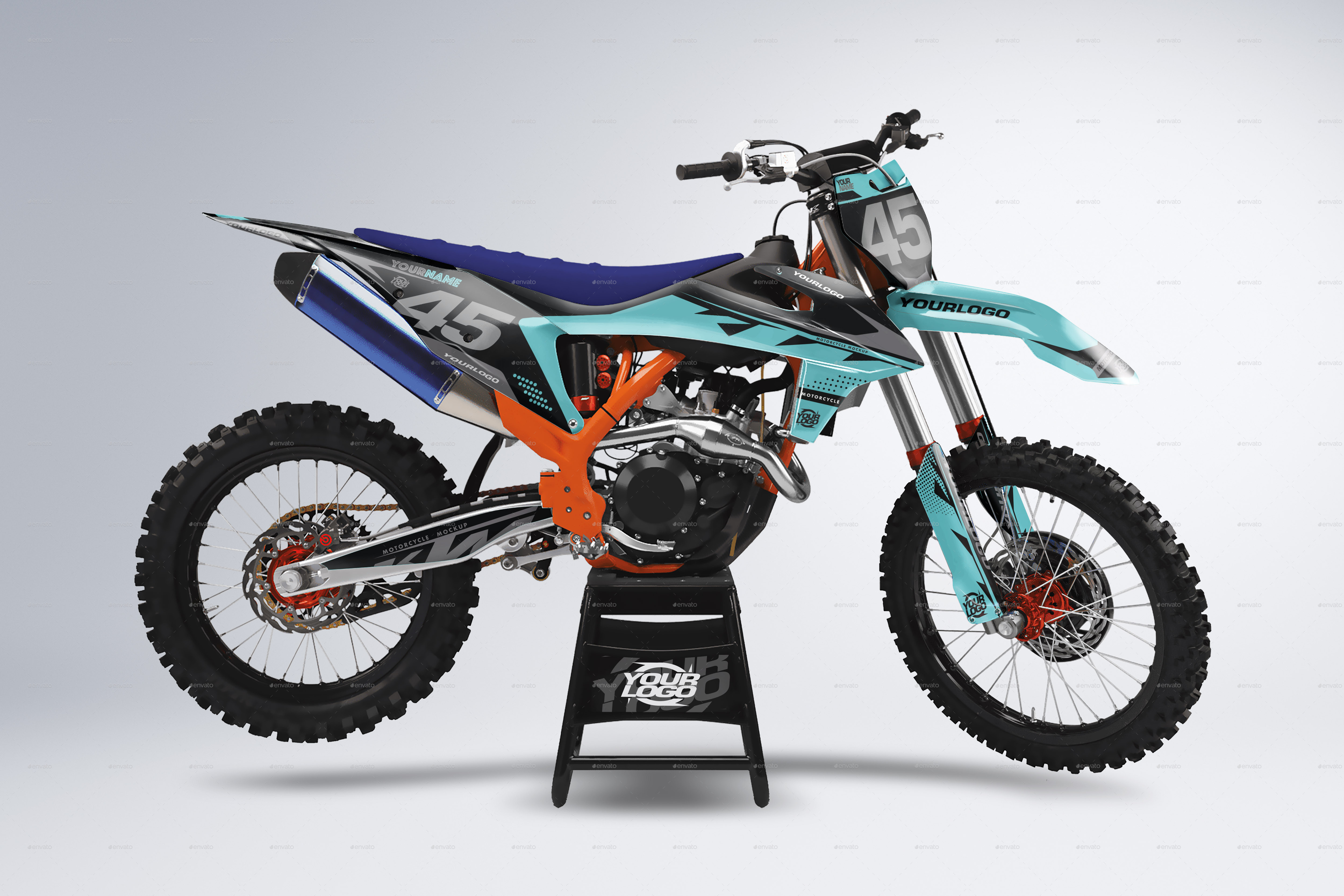 KTM 450 Mockup, Graphics | GraphicRiver