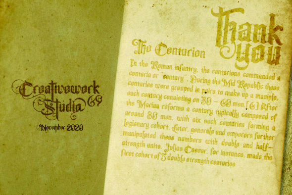 The Centurion, Fonts | GraphicRiver