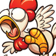 Scared Chicken, Vectors | GraphicRiver