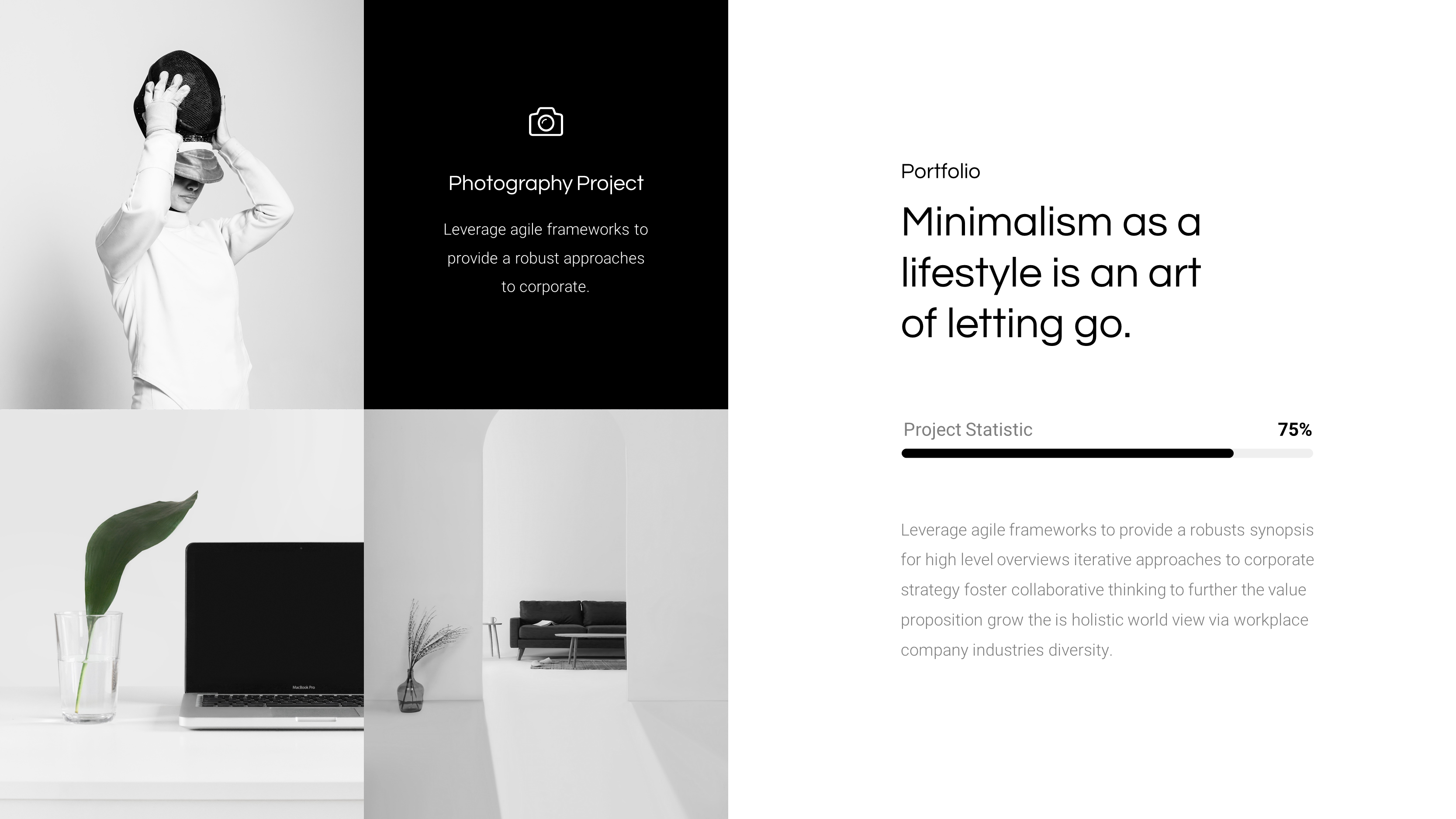 MIMIN - Minimalism Google Slides Presentation Template, Presentation ...