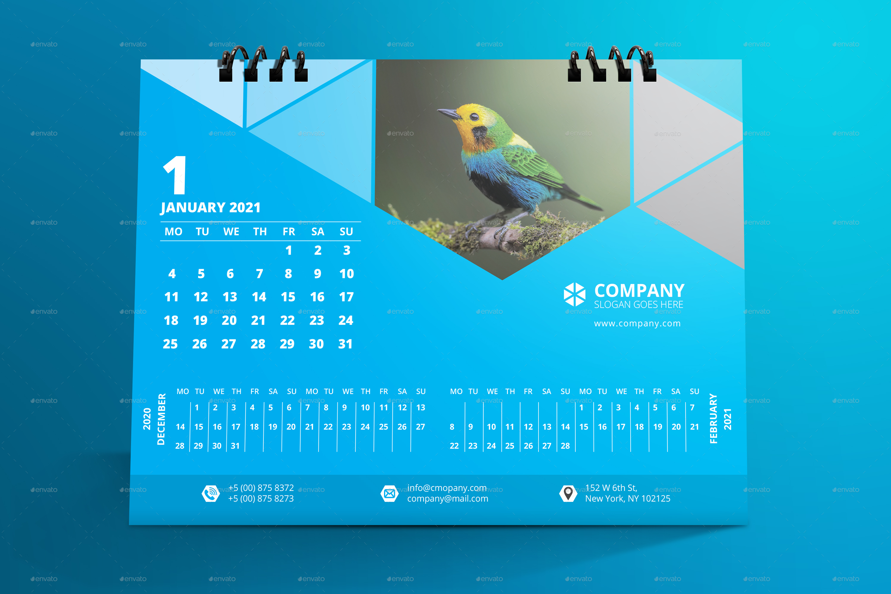 Desk Calendar, Print Templates | GraphicRiver