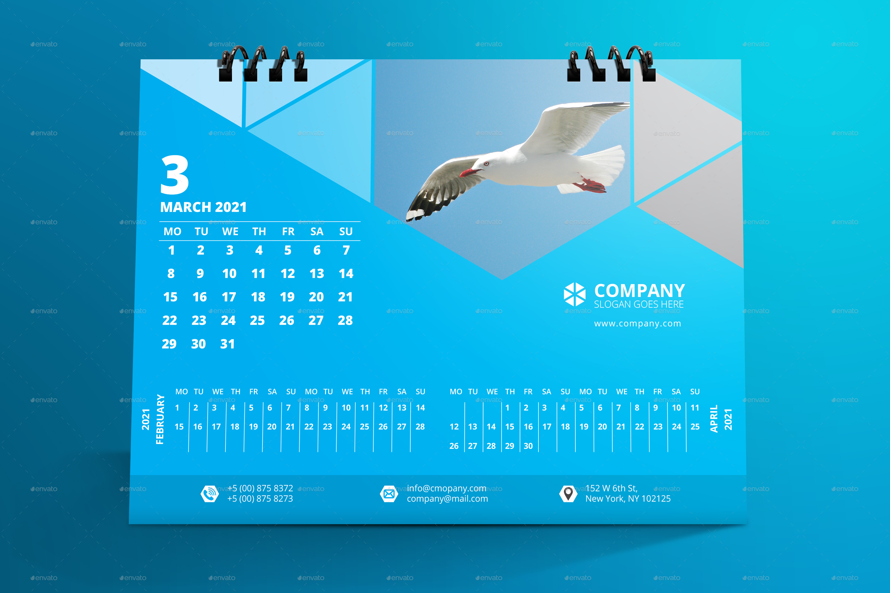 Desk Calendar, Print Templates | GraphicRiver