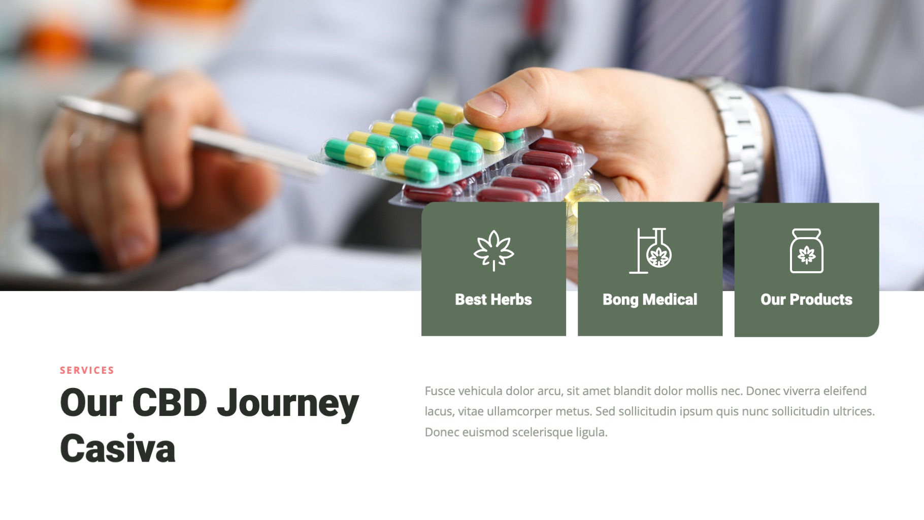 Green Casiva - Medical Marijuana & Cannabis Powerpoint Template ...