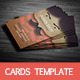 Retro Personal Card Template, Print Templates | GraphicRiver