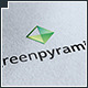 Green Pyramid Logo, Logo Templates | GraphicRiver