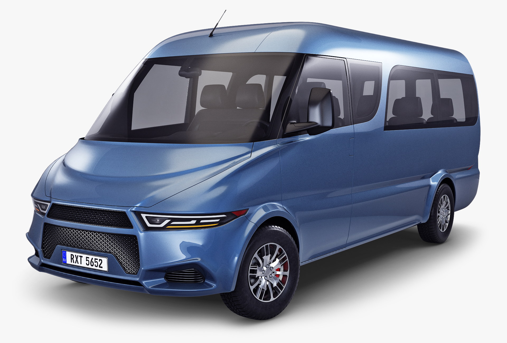 Generic Passenger Van v 1 by Zurel | 3DOcean