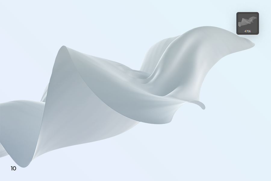Wavy Cloth Photoshop Brushes, Add-ons | GraphicRiver