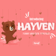 Hayven, Fonts | GraphicRiver