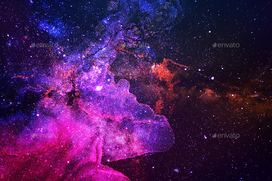 Space Backgrounds Nebula Starscape, Graphics | GraphicRiver