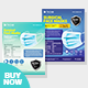 Product Flyer Bundle - Disposable Surgical Mask Flyer Template, Print ...