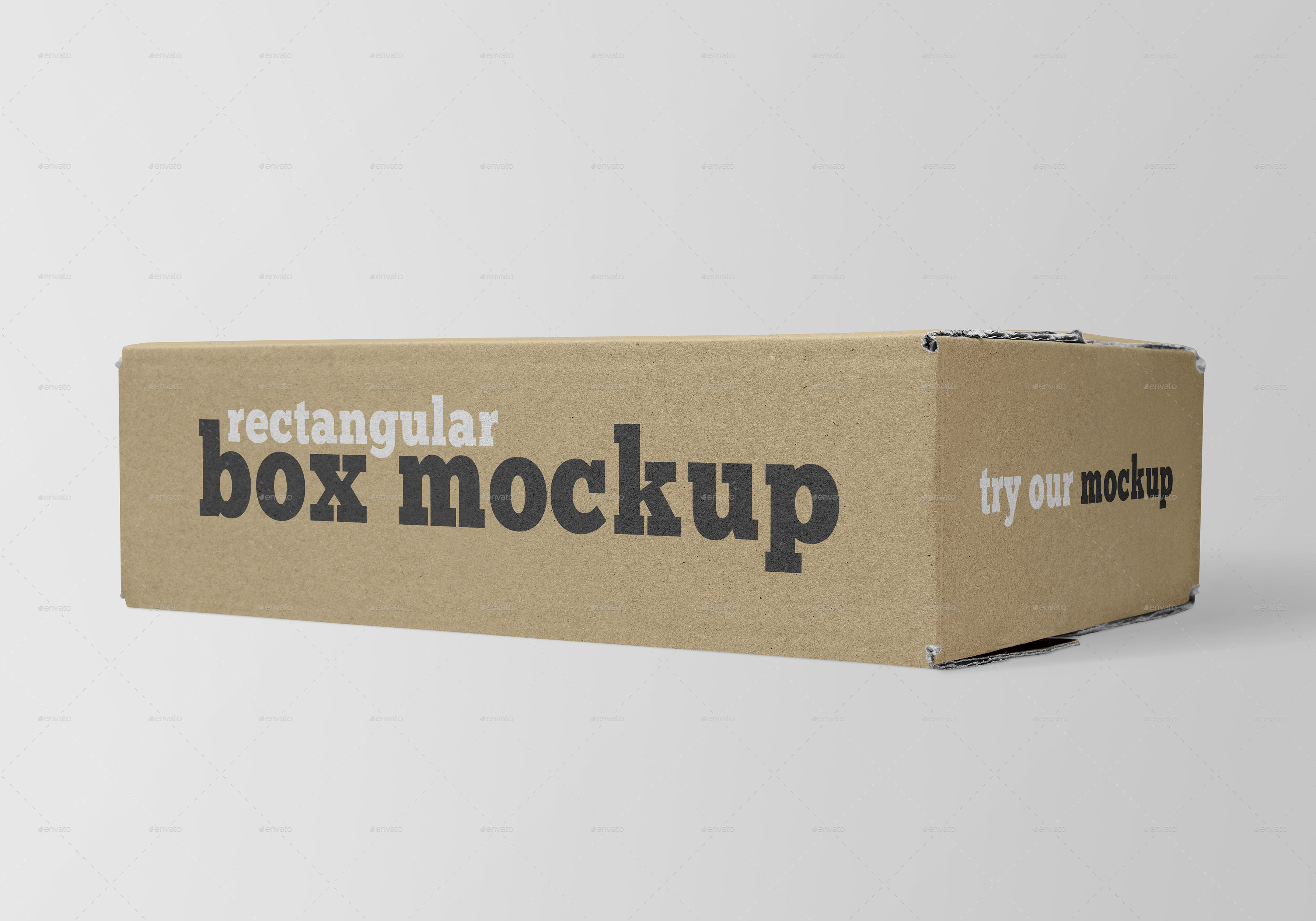 Rectangular Paper Box Mockup Set, Graphics | GraphicRiver