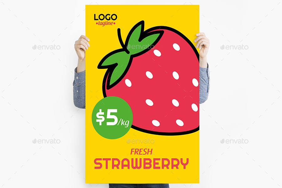 Fruit Poster Print Templates, Print Templates | GraphicRiver