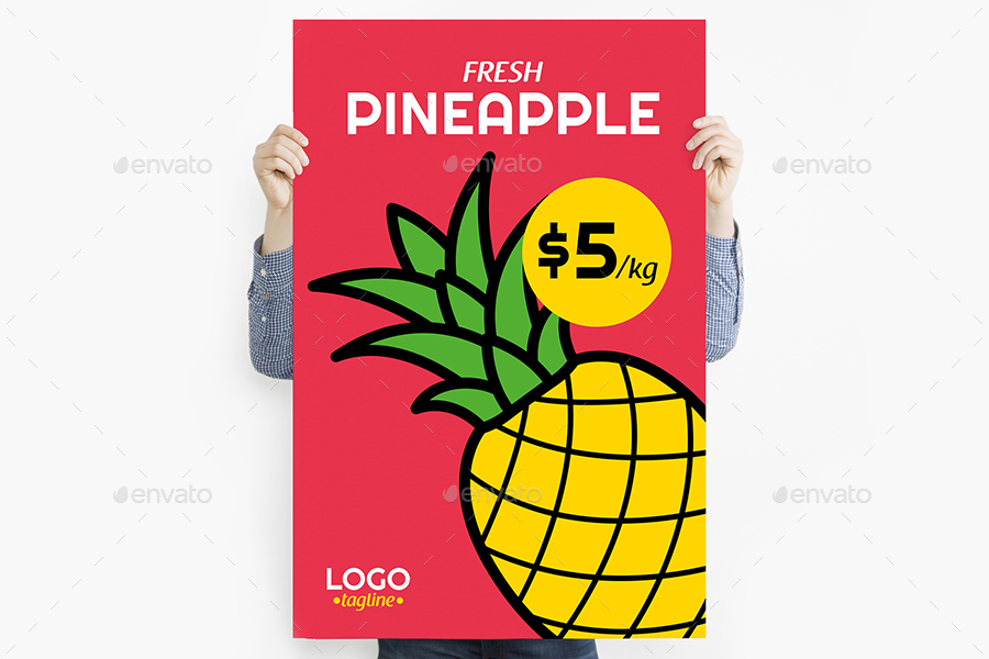 Fruit Poster Print Templates, Print Templates | GraphicRiver