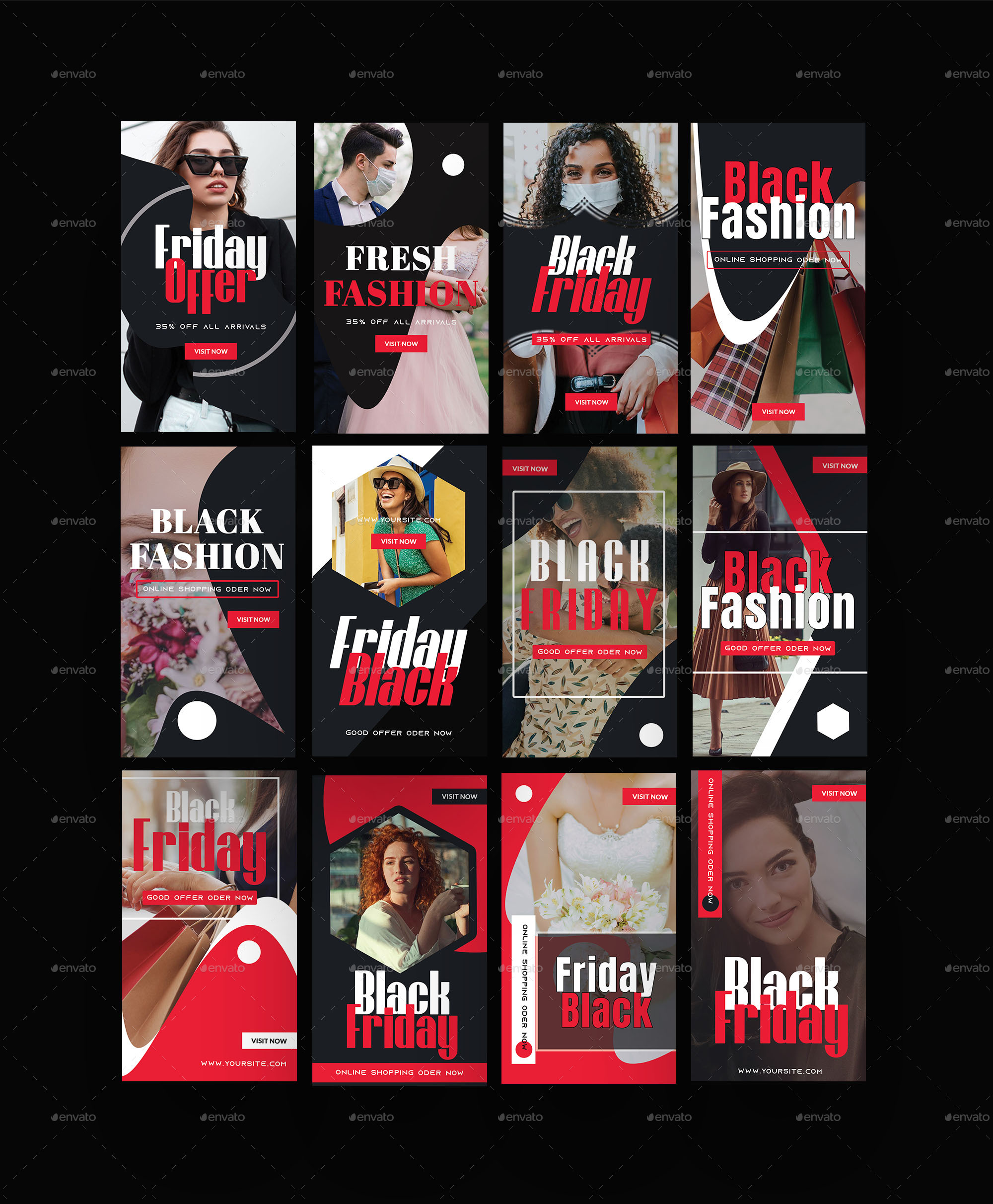 Ponick | Instagram Stories Template, Web Elements | GraphicRiver