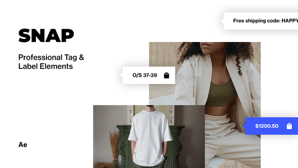 SNAP Price Tags & Labels by Therealist_Shop | VideoHive