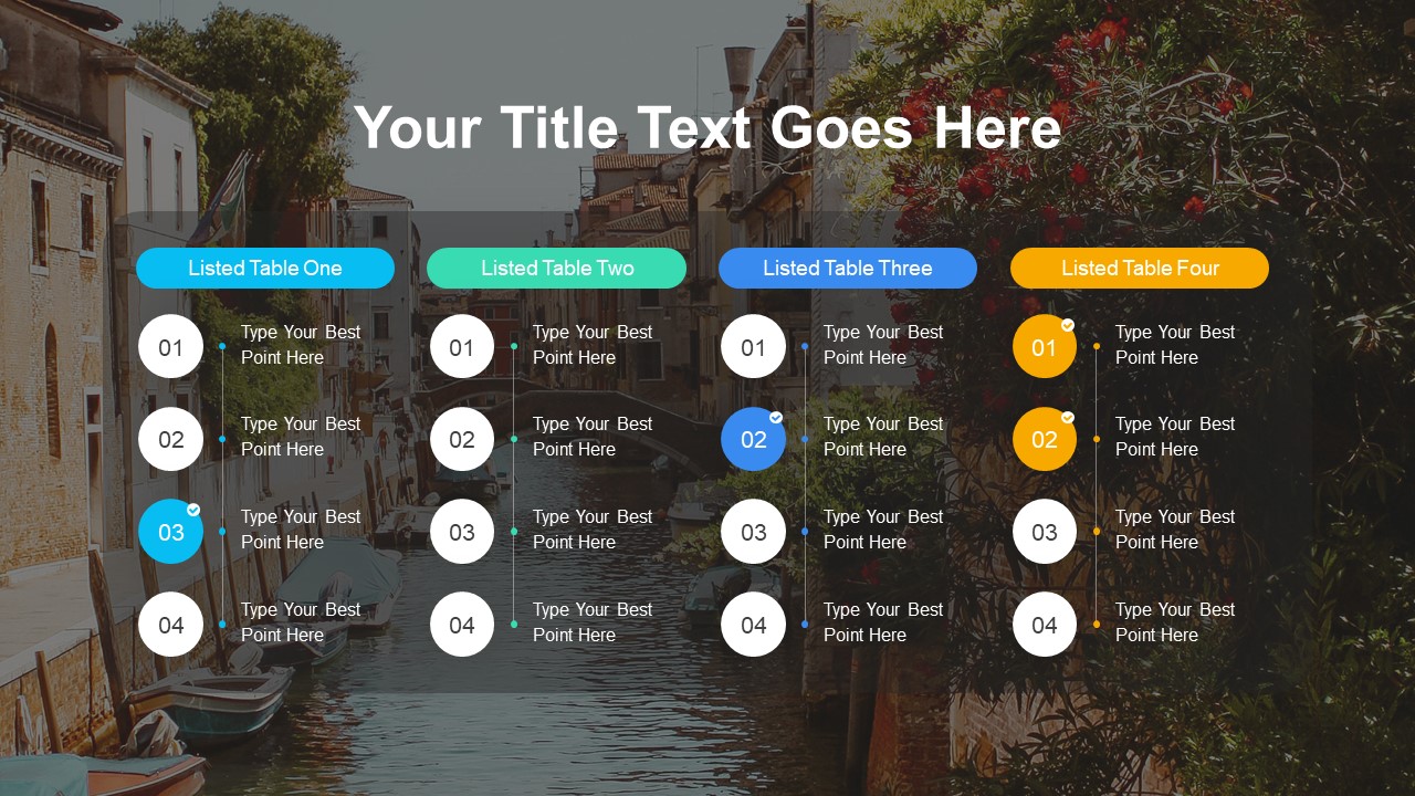 Table Slides Infographic Powerpoint Presentation Template, Presentation ...