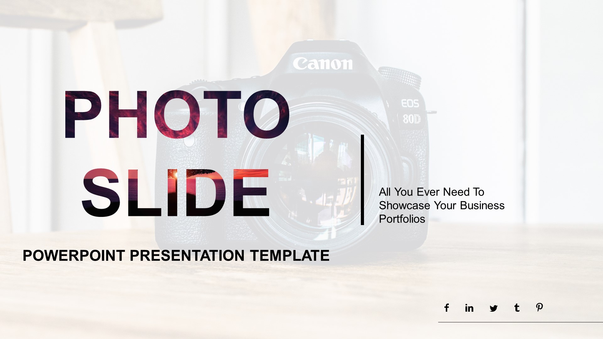 Photo Slide PowerPoint Template, Presentation Templates | GraphicRiver