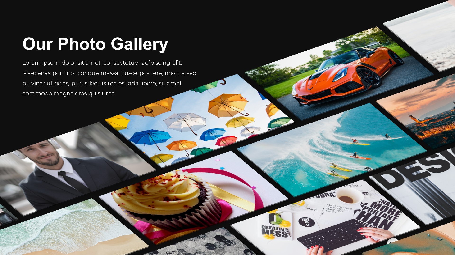 Photo Slide PowerPoint Template, Presentation Templates | GraphicRiver