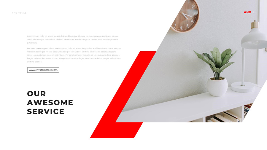 Angle Multipurpose PowerPoint Template v1.5, Presentation Templates