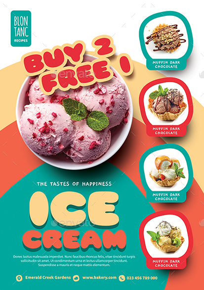 Ice Cream, Print Templates | GraphicRiver