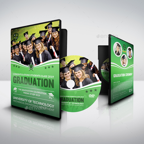 Graduation DVD Template Bundle, Print Templates | GraphicRiver