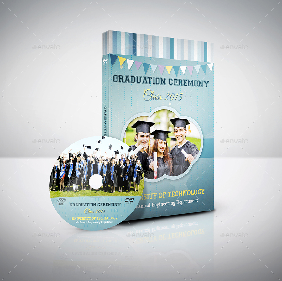 Graduation DVD Template Bundle, Print Templates | GraphicRiver