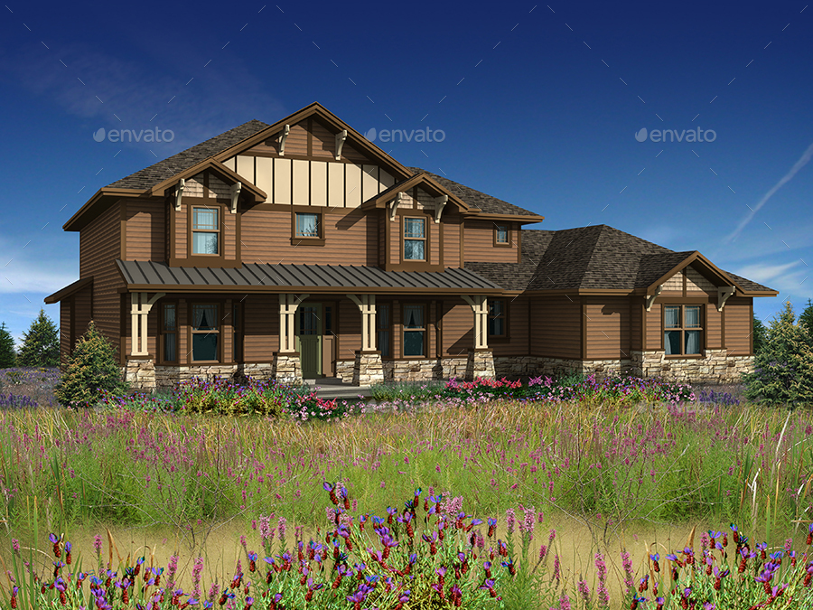 Residential Houses Pack 1., Graphics | GraphicRiver