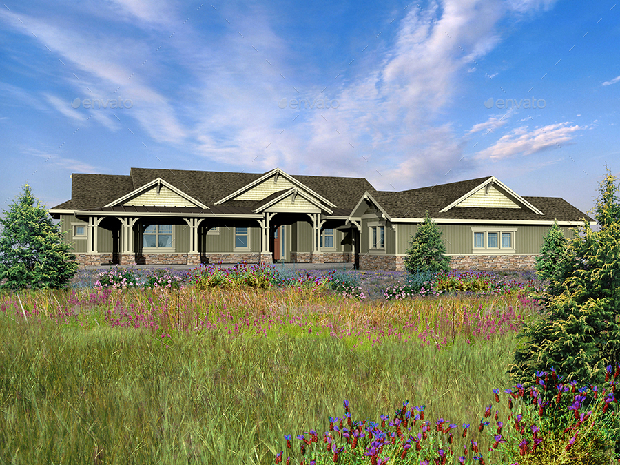 Residential Houses Pack 1., Graphics | GraphicRiver