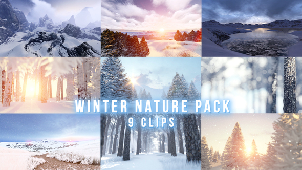 Winter Nature Pack, Motion Graphics | VideoHive