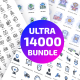 14000 Ultra Big Bundle Icons, Icons | GraphicRiver