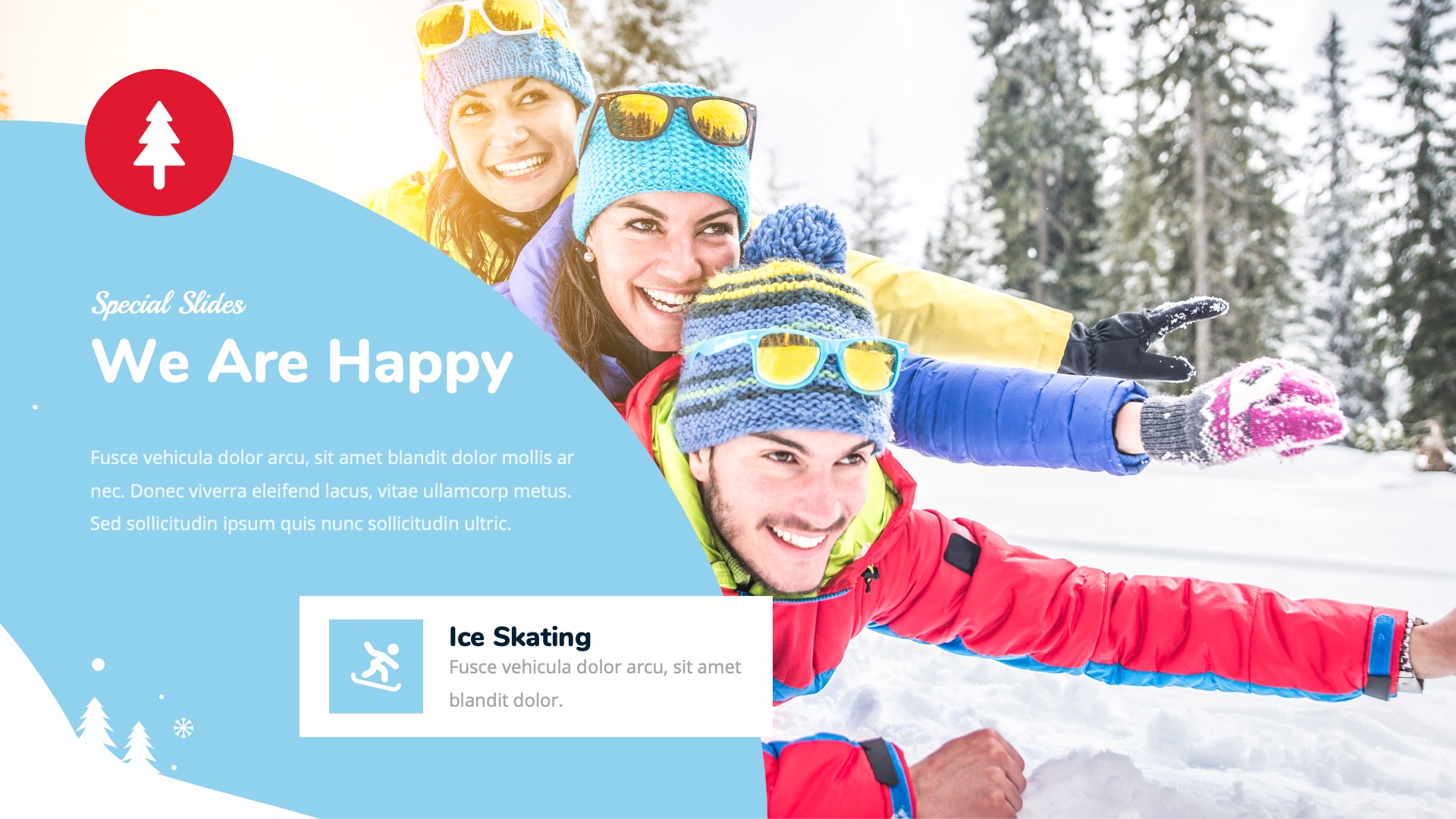 Winter Snow Powerpoint Template, Presentation Templates | GraphicRiver