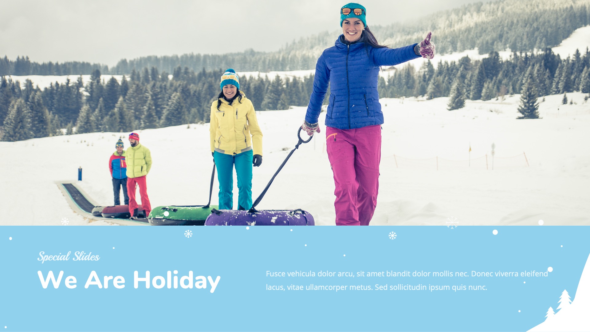 Winter Snow Powerpoint Template, Presentation Templates | GraphicRiver