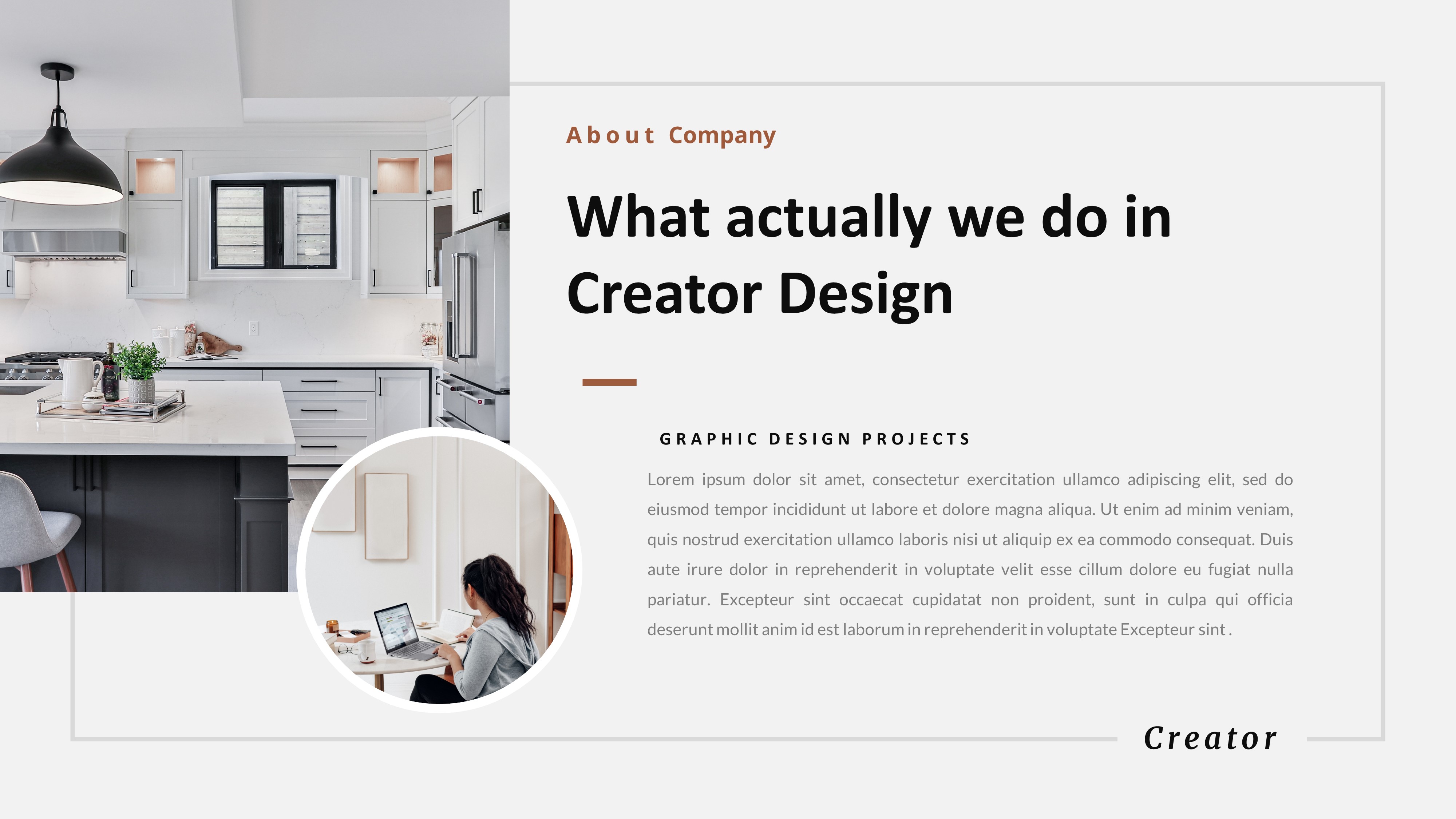 Creator - Creative Business PowerPoint Template, Presentation Templates