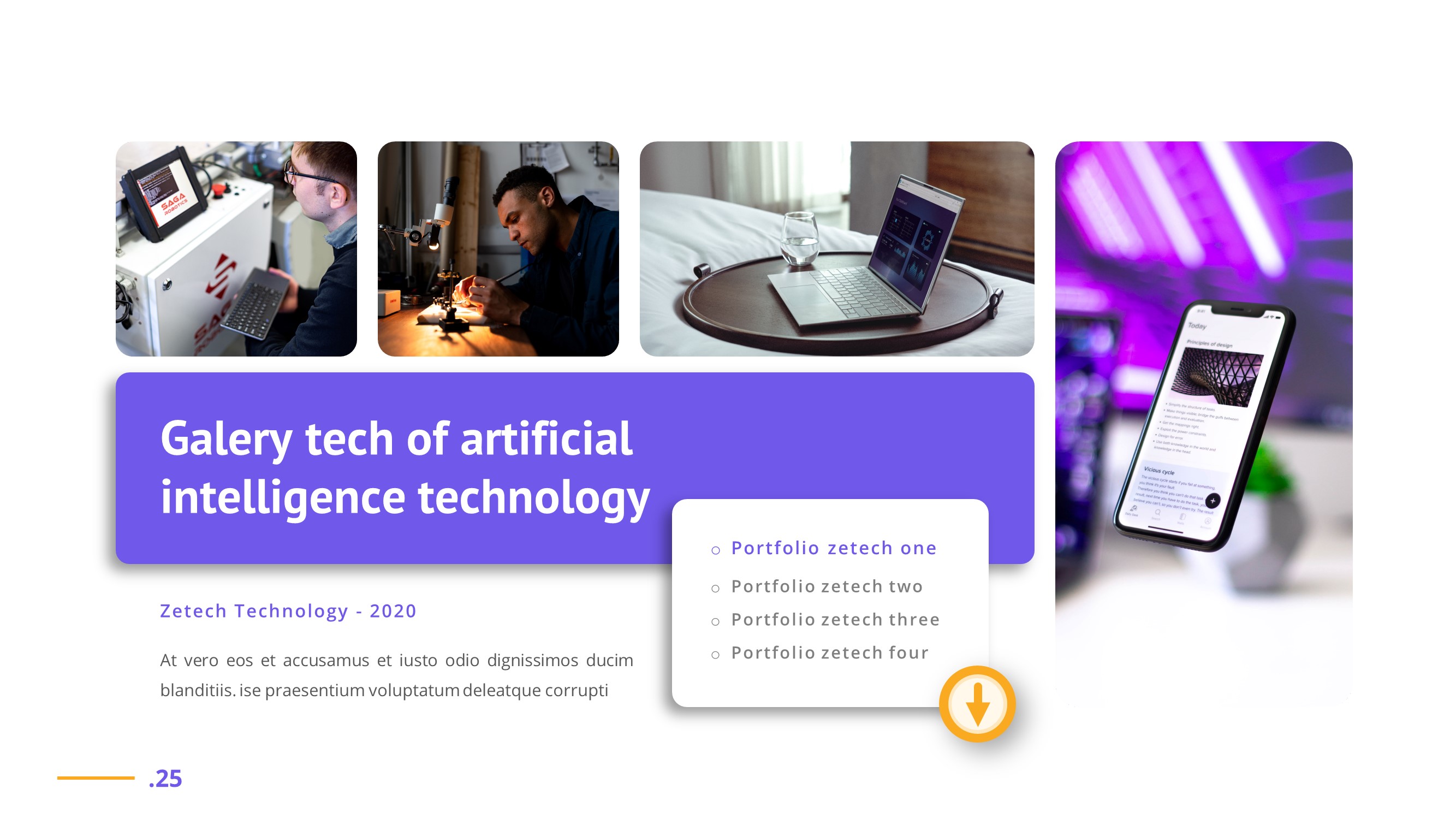 Zetech - Technology Googleslide Templates by Yumnacreative | GraphicRiver