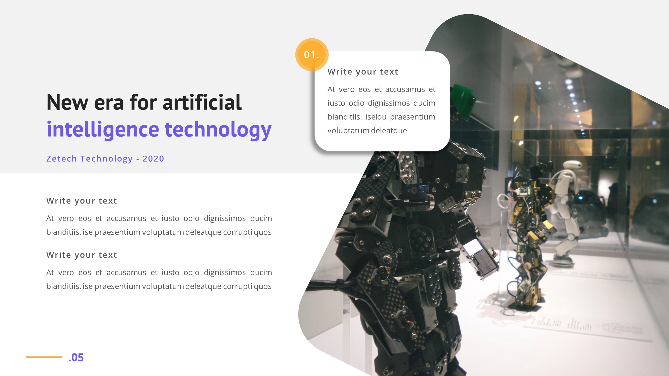 Zetech - Technology Googleslide Templates by Yumnacreative | GraphicRiver