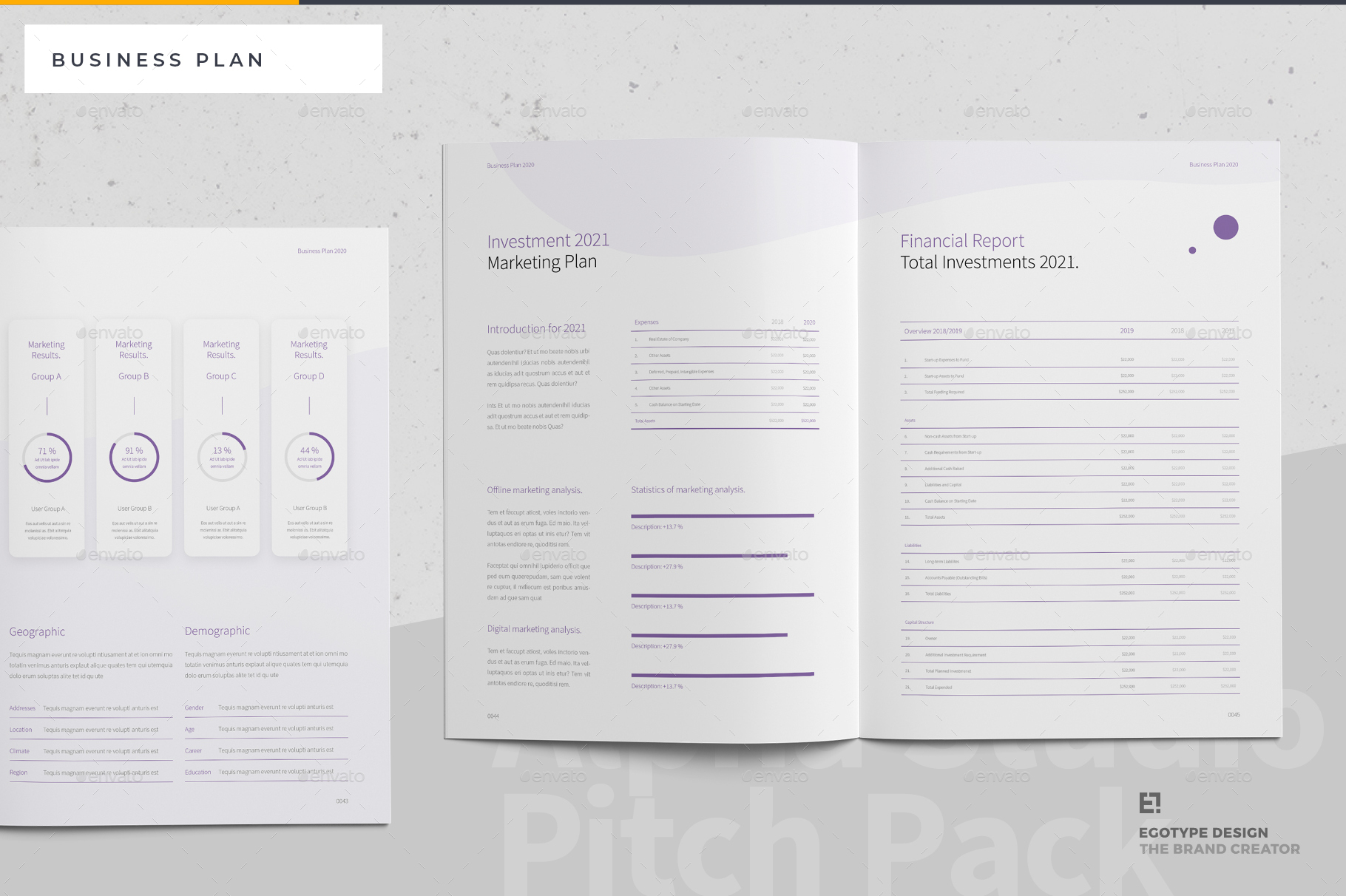 Business Plan, Print Templates | GraphicRiver