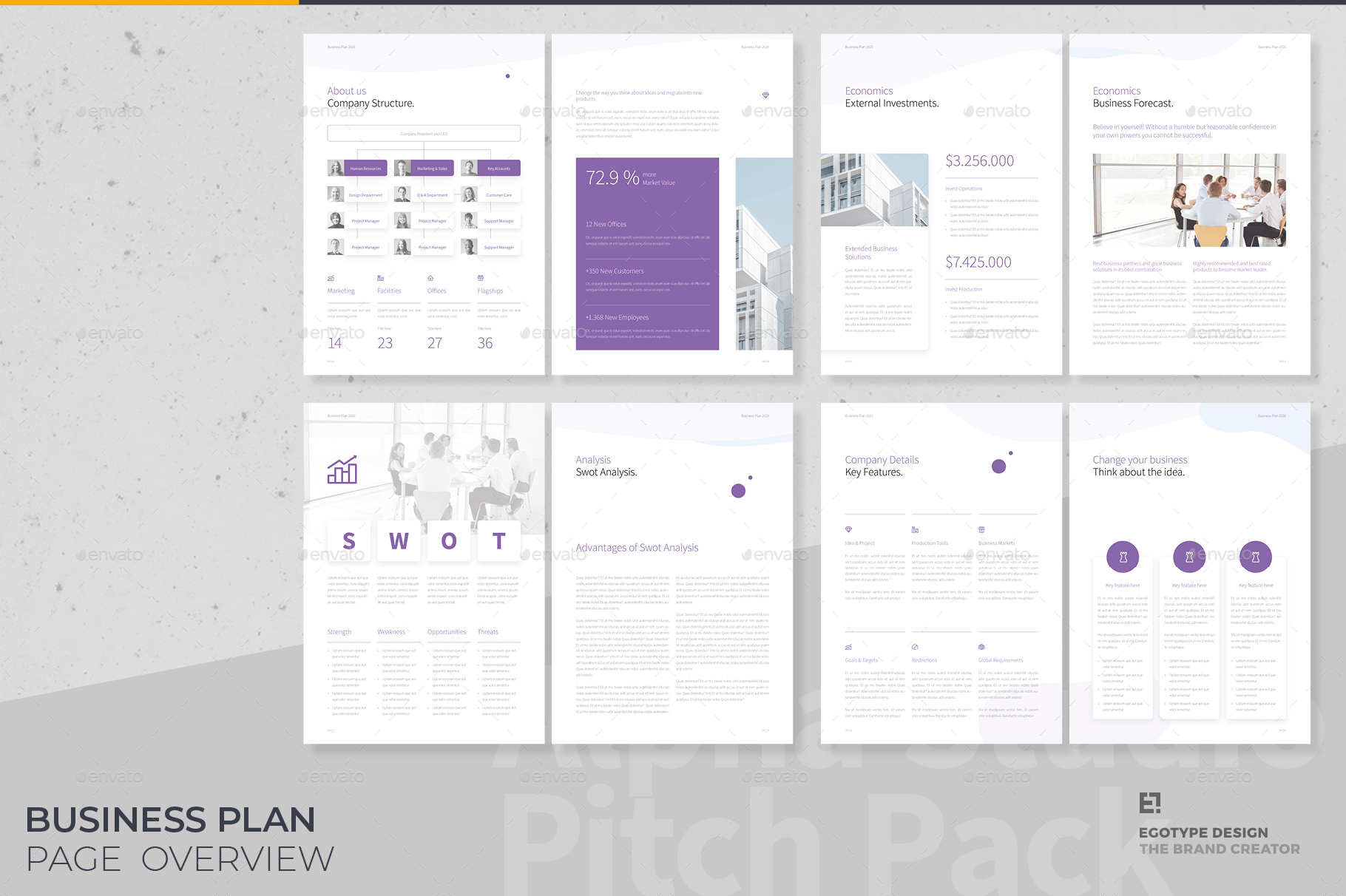 Business Plan, Print Templates | GraphicRiver