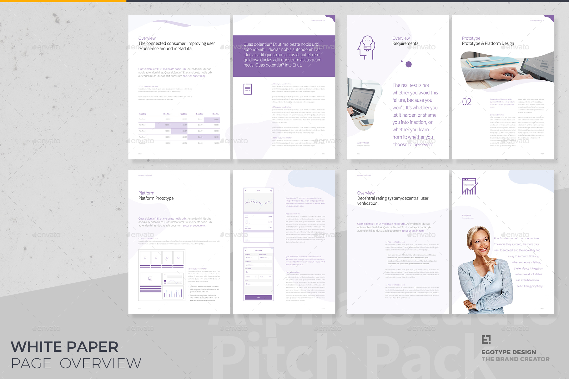 White Paper, Print Templates | GraphicRiver