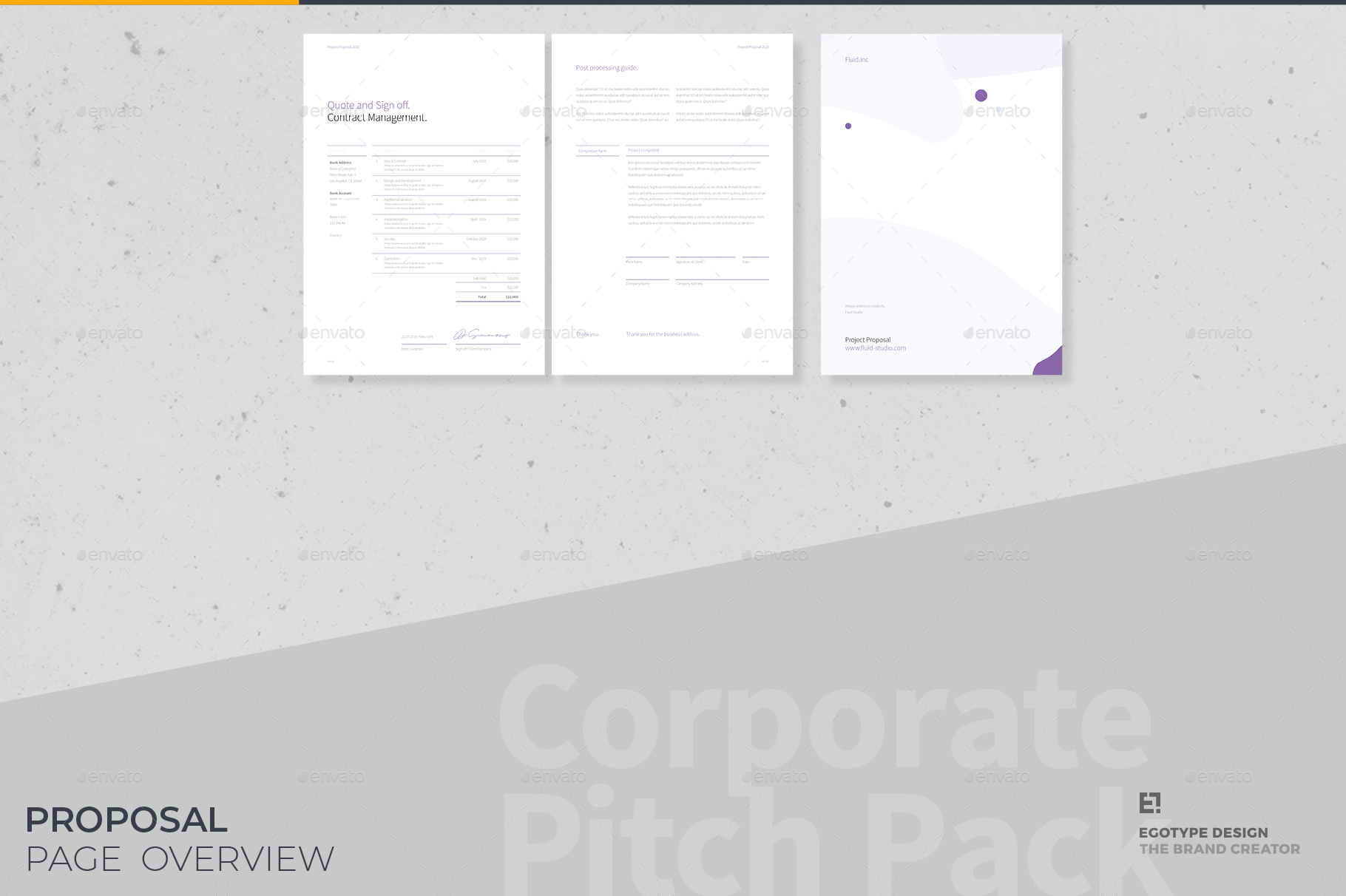 Proposal, Print Templates | GraphicRiver