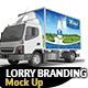 Lorry Branding Mock Up - Photorealistic Mock Up by hdmockup | GraphicRiver