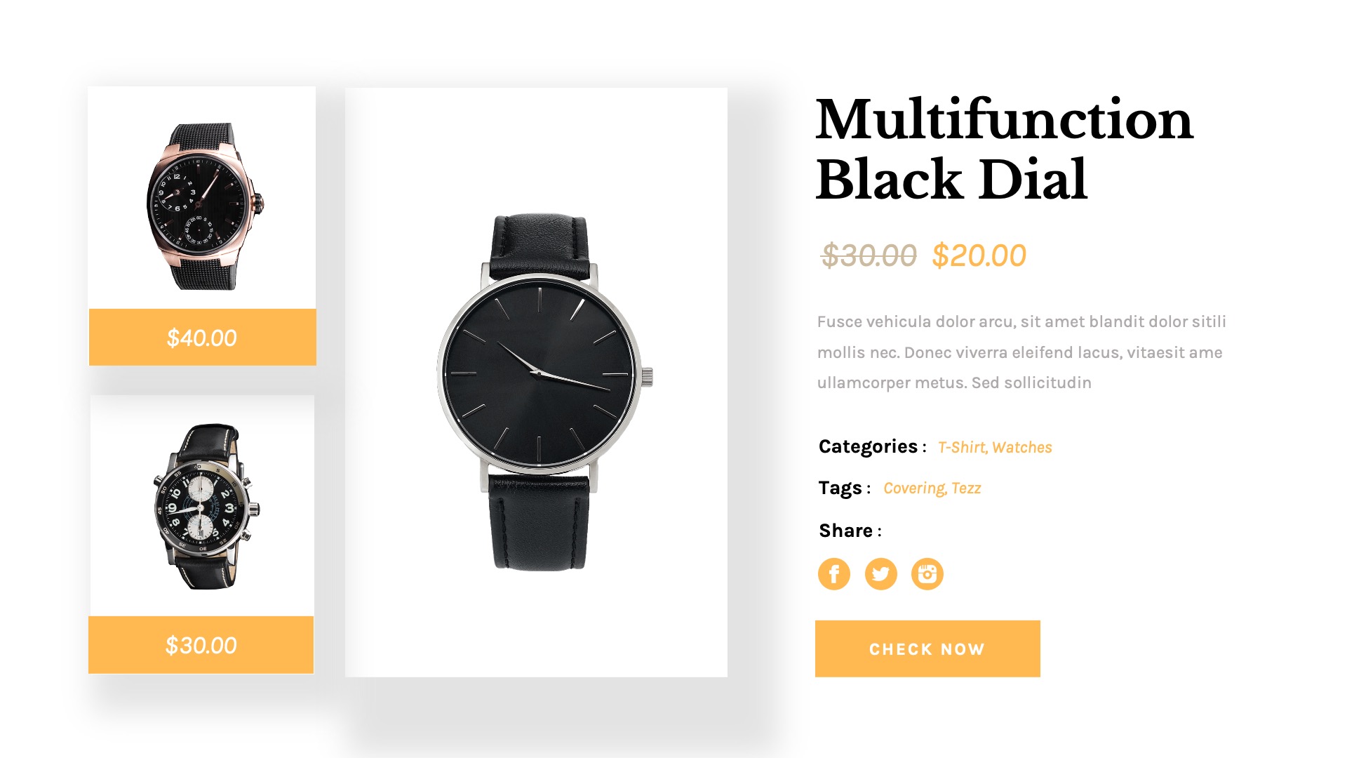 ROLAGE - Watch Product Powerpoint Template, Presentation Templates